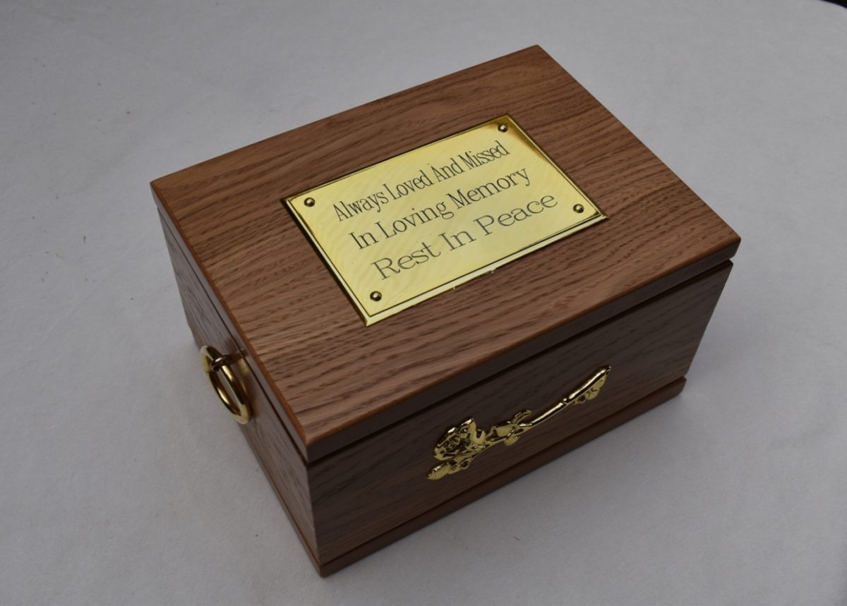 Wooden Cremation Ash Caskets from JW Caskets